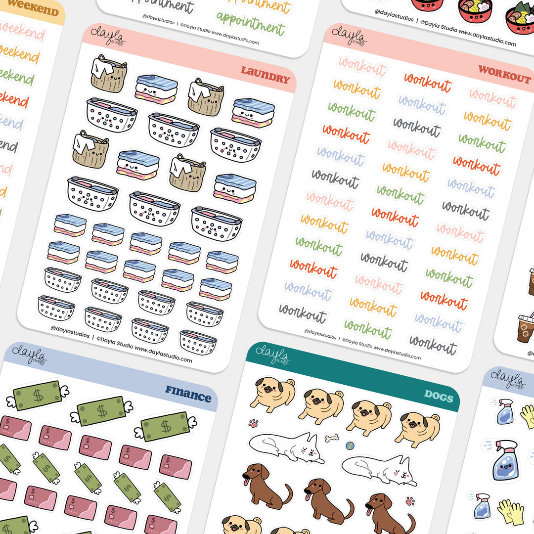 Planner Stickers – Page 2 – Dayla Studio