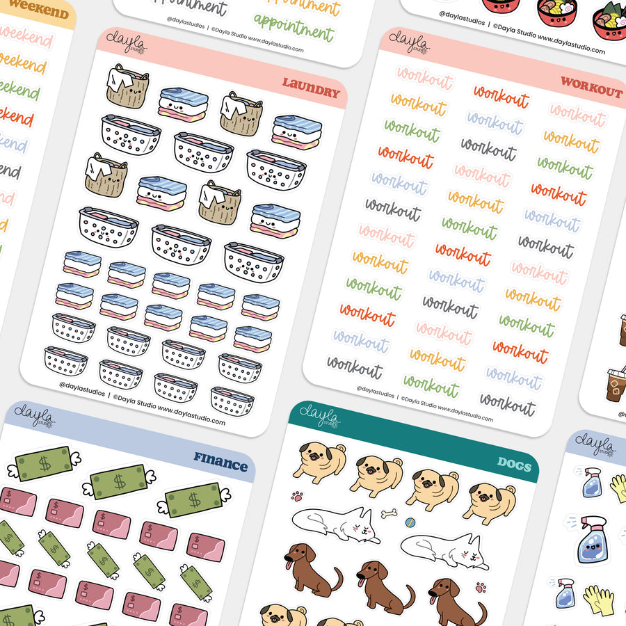 Planner Stickers – Page 2 – Dayla Studio