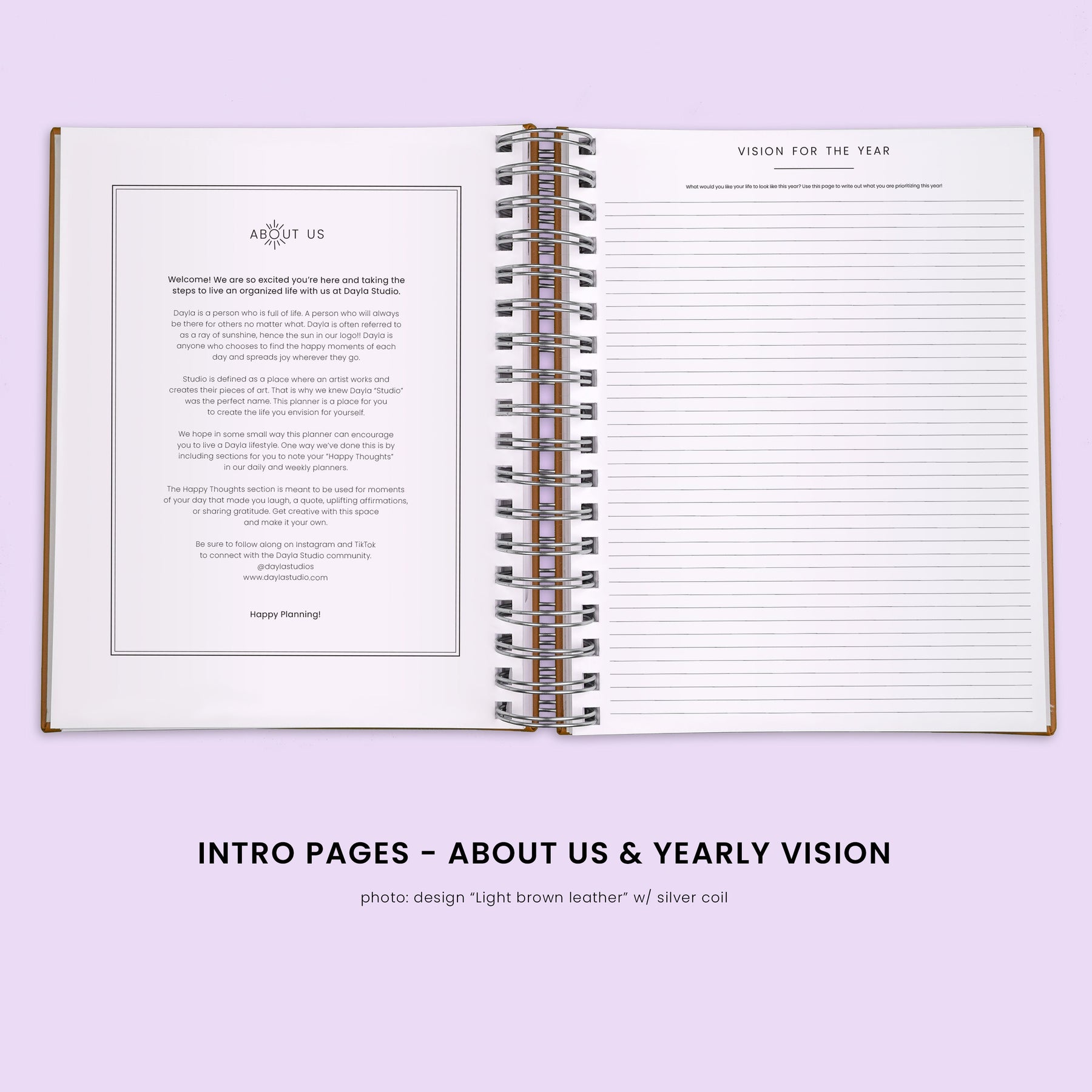 Daily Planner - Maya – Dayla Studio