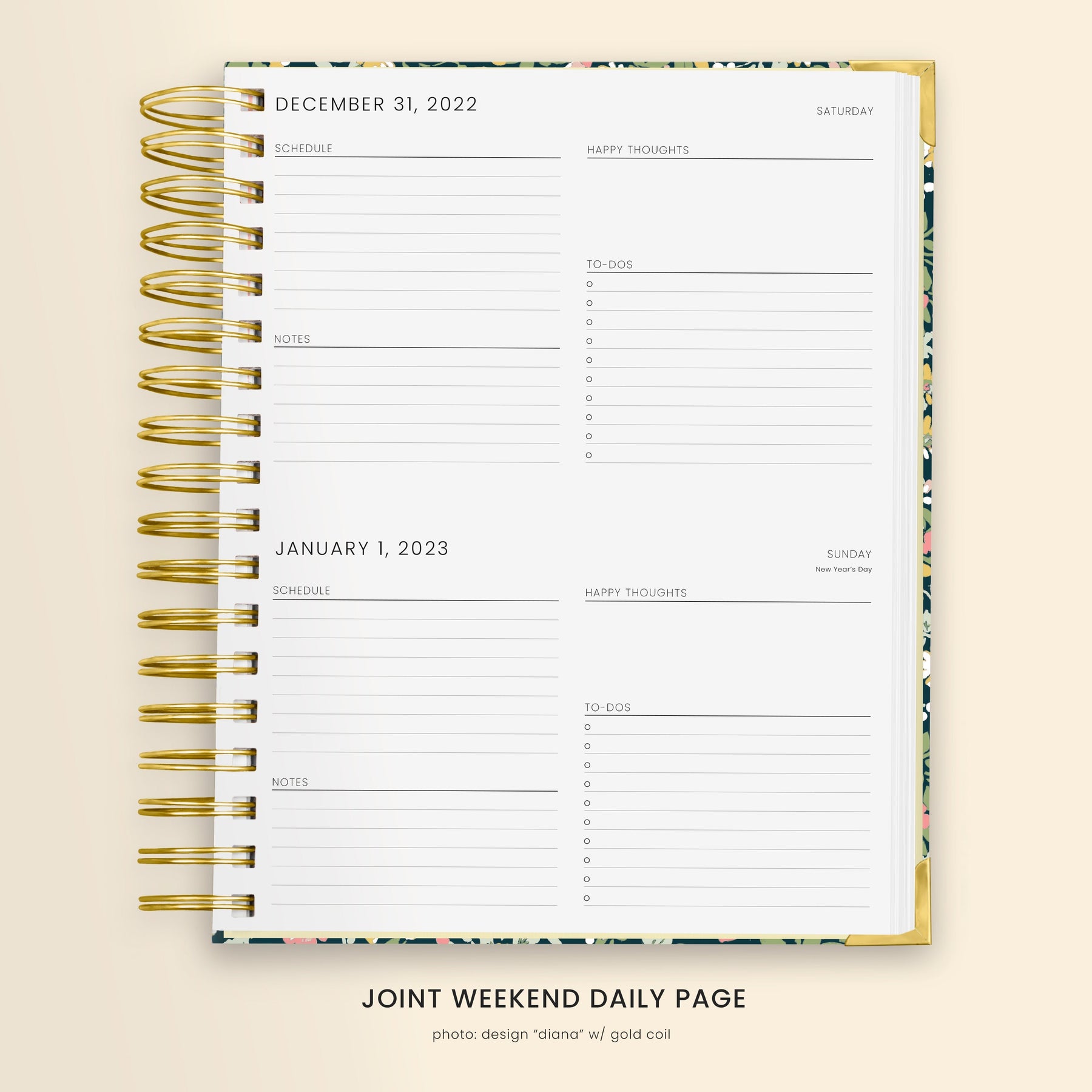 Daily Planner - Light Rose – Dayla Studio