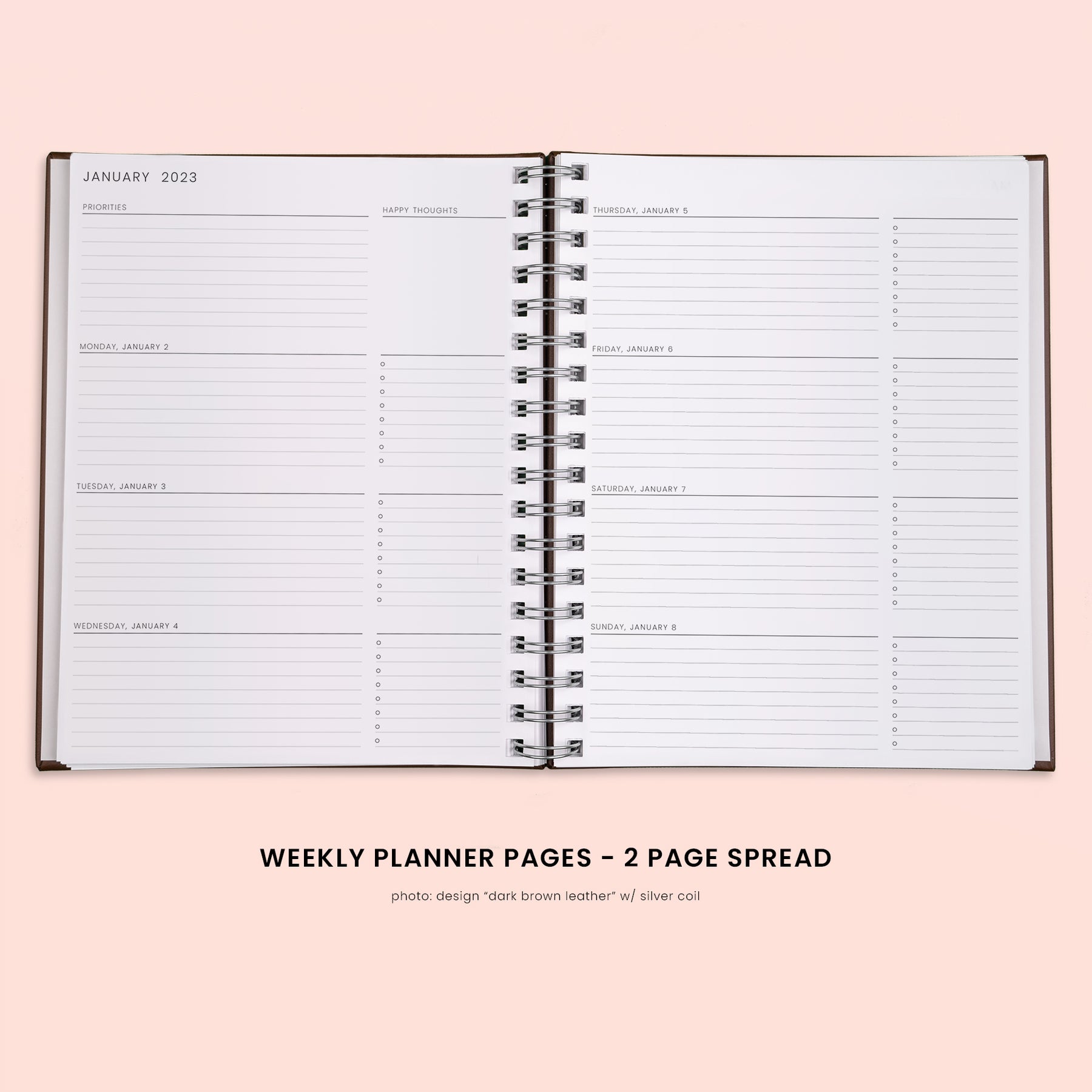 2026 Weekly Planner - Maya – Dayla Studio